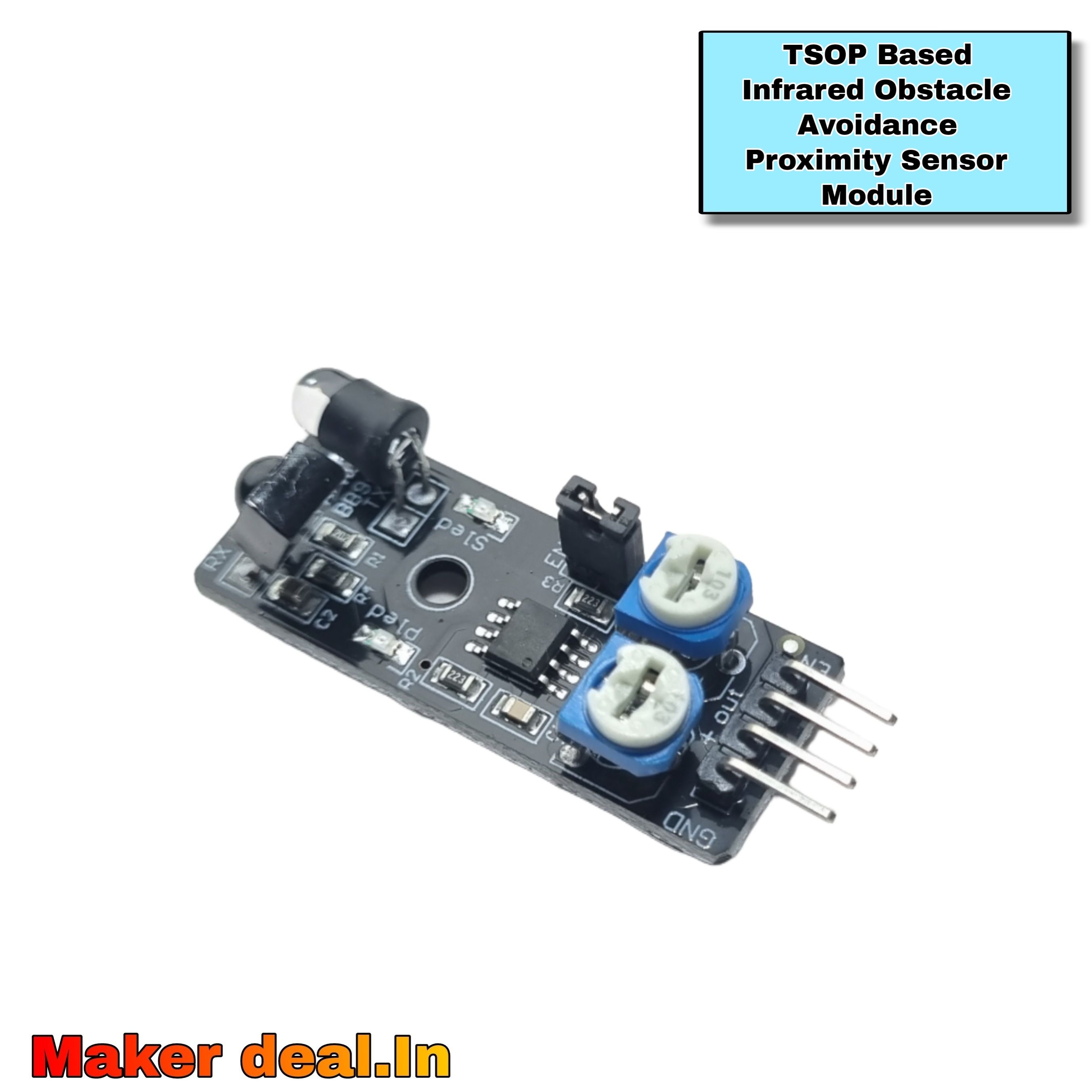 Tsop Based Infrared Obstacle Avoidance Proximity Sensor Module In